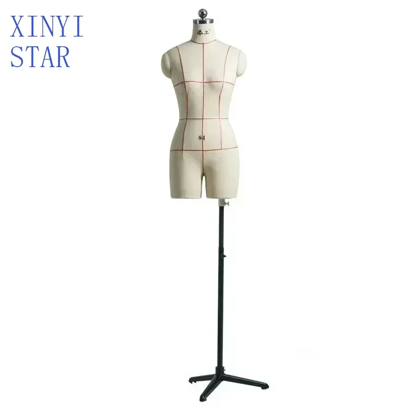 For Sewing Tailor Mannequin Linen Body Show Cloth Mannequin Ladies ...