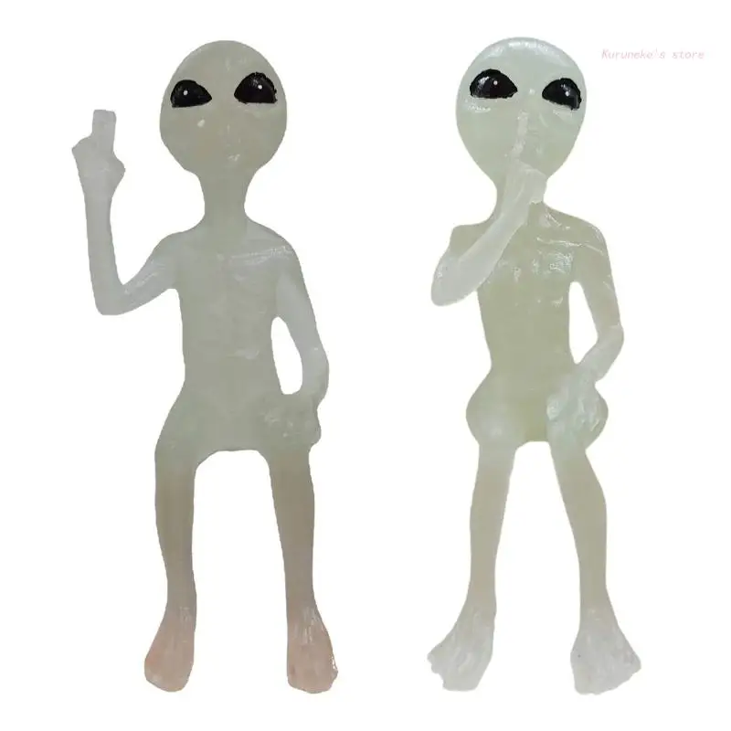 Outer-Space-Alien-Garden-Statue-for-Creative-Aliens-Figurine-Decor ...