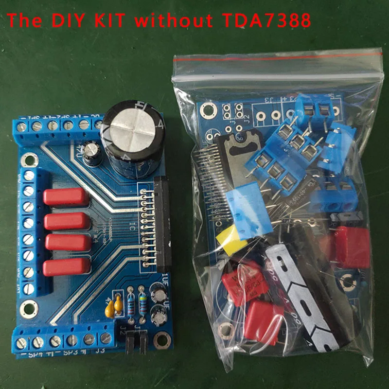 DIY-KIT-without-TDA7388-TDA7388-Power-Amplifiers-Four-Channel-4x41W ...