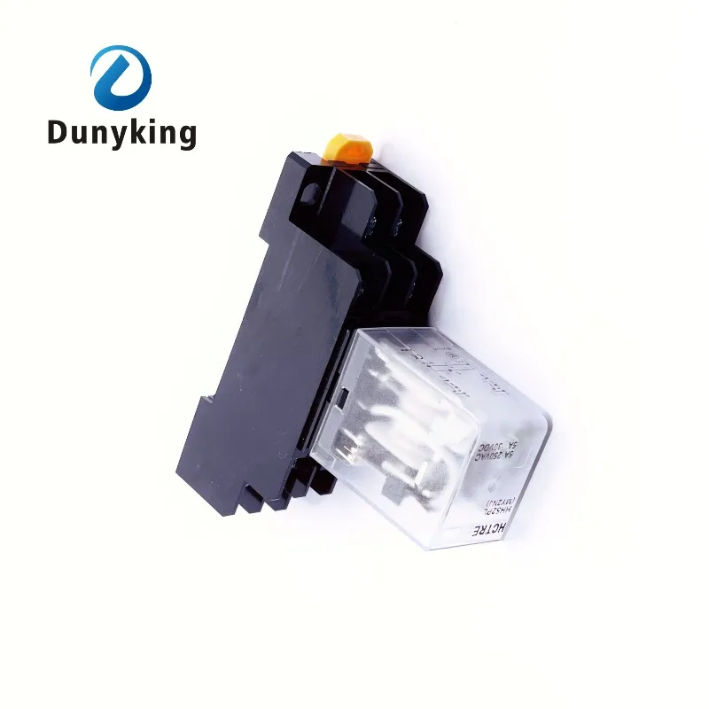 5pcs MY2P HH52P MY2NJ 12V 24V DC / 110V 220V AC coil general purpose DPDT micro mini relay with ...