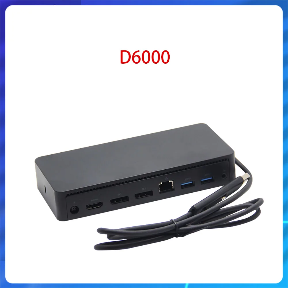 90%NEW D6000 Switch Docking Station Laptop Power DisplayLink ...
