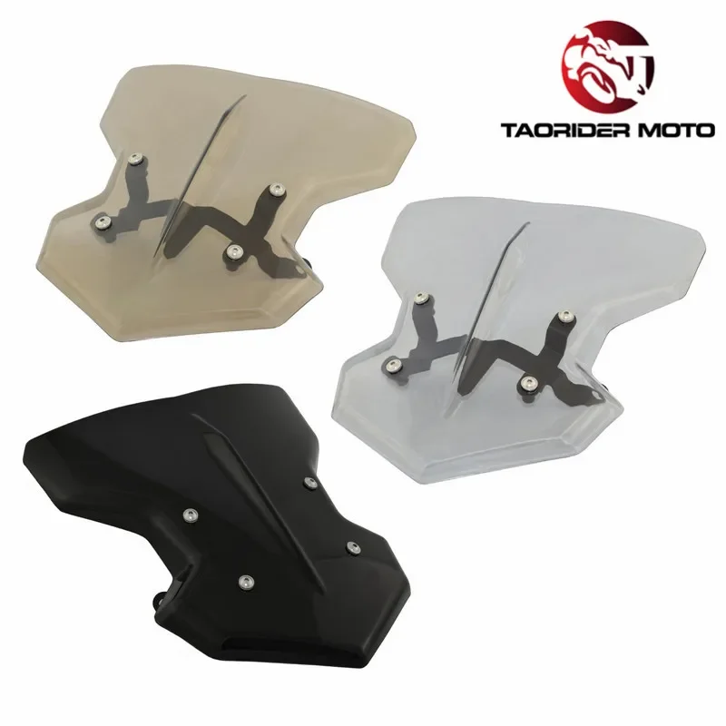 Windscreen-Windshield-Shield-Screen-with-Bracket-For-Yamaha-MT-03-MT03 ...