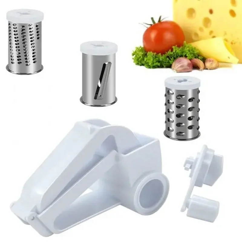 Three in One Set Hand Rotating Cheese Planer Creative Kitchen Tool ...