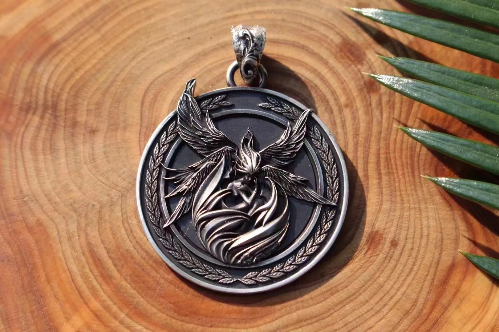 Factory-Direct-s925-Silver-Do-Old-Process-Six-Pterygius-Pendlet-Men-s ...