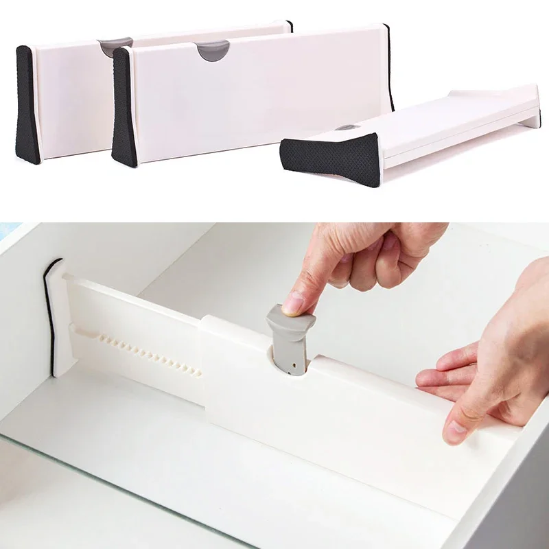 4-Pack-Drawer-Dividers-Organizer-Adjustable-Storage-Retractable-Drawer ...