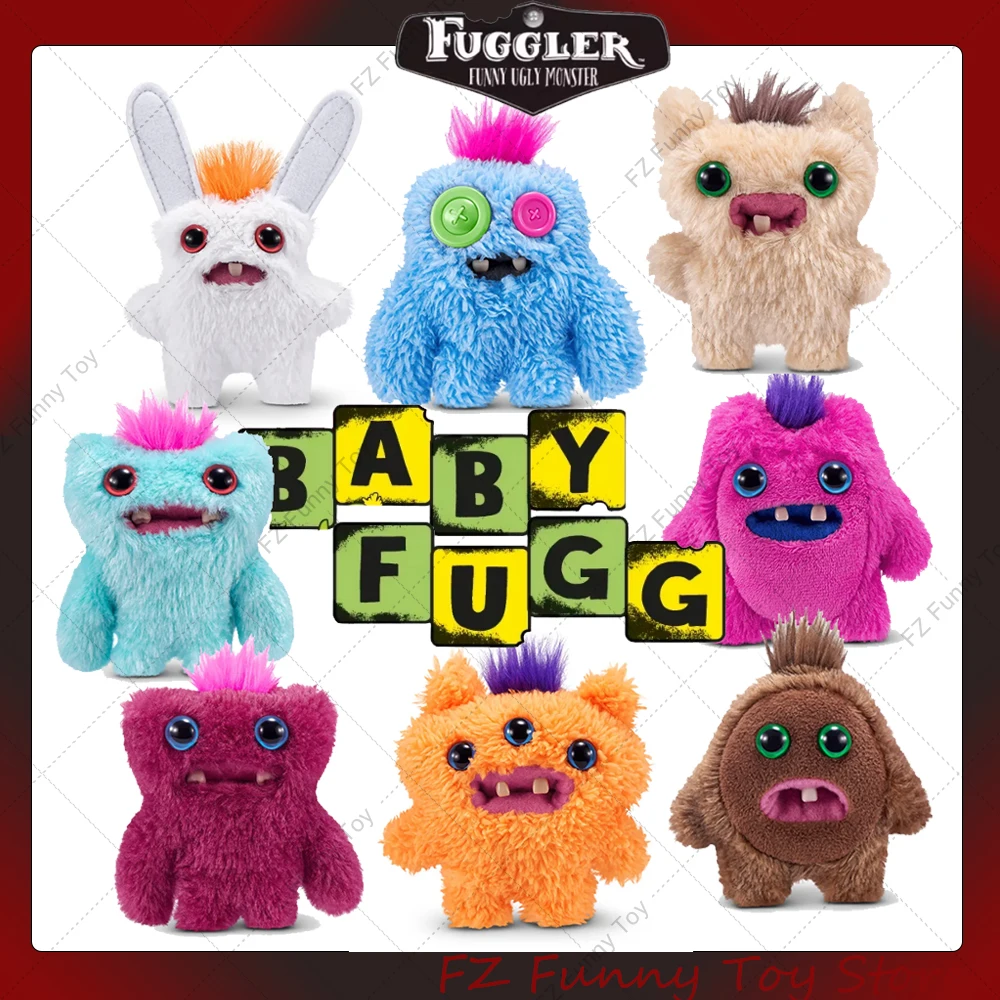 Fuggler 4th Generation Baby Monsters Stuffed Plush Toy 100% Original ...