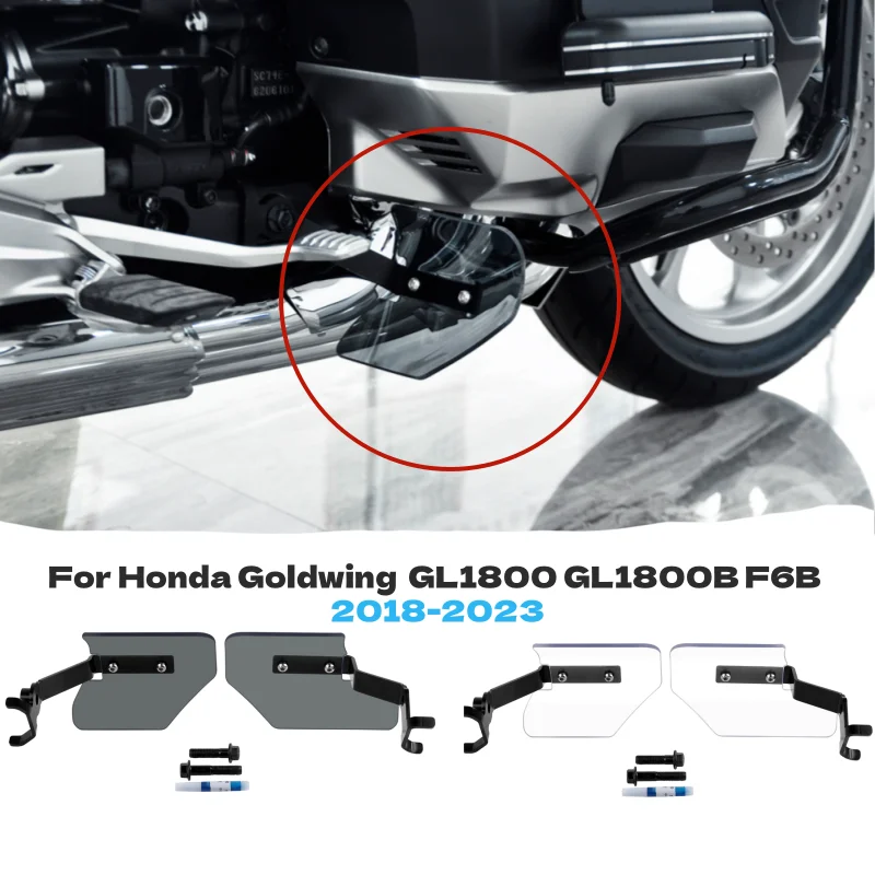 Motorcycle-Splash-Foot-Protector-Guard-Air-Deflector-Spoiler-For-Honda ...