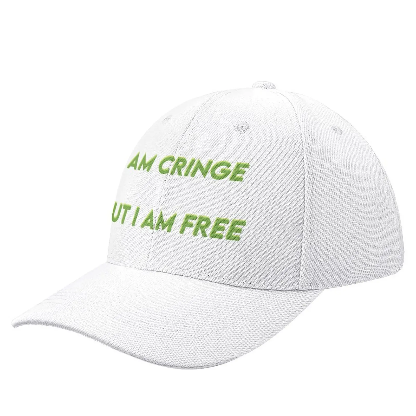 i-am-cringe-but-i-am-free-Baseball-Cap-western-Hat-Vintage-Rugby-Golf ...