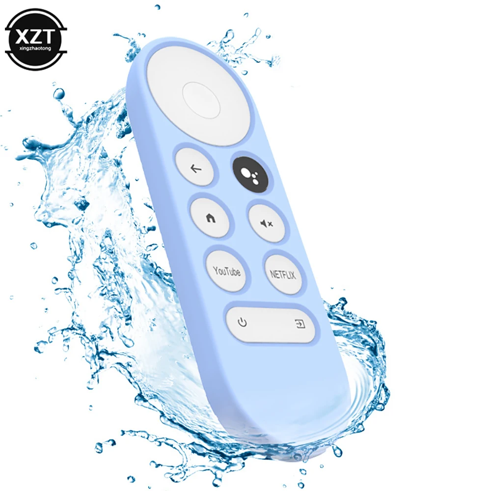 Soft Silicone Remote Control Case Non-Slip For Google TV 2020 Voice ...