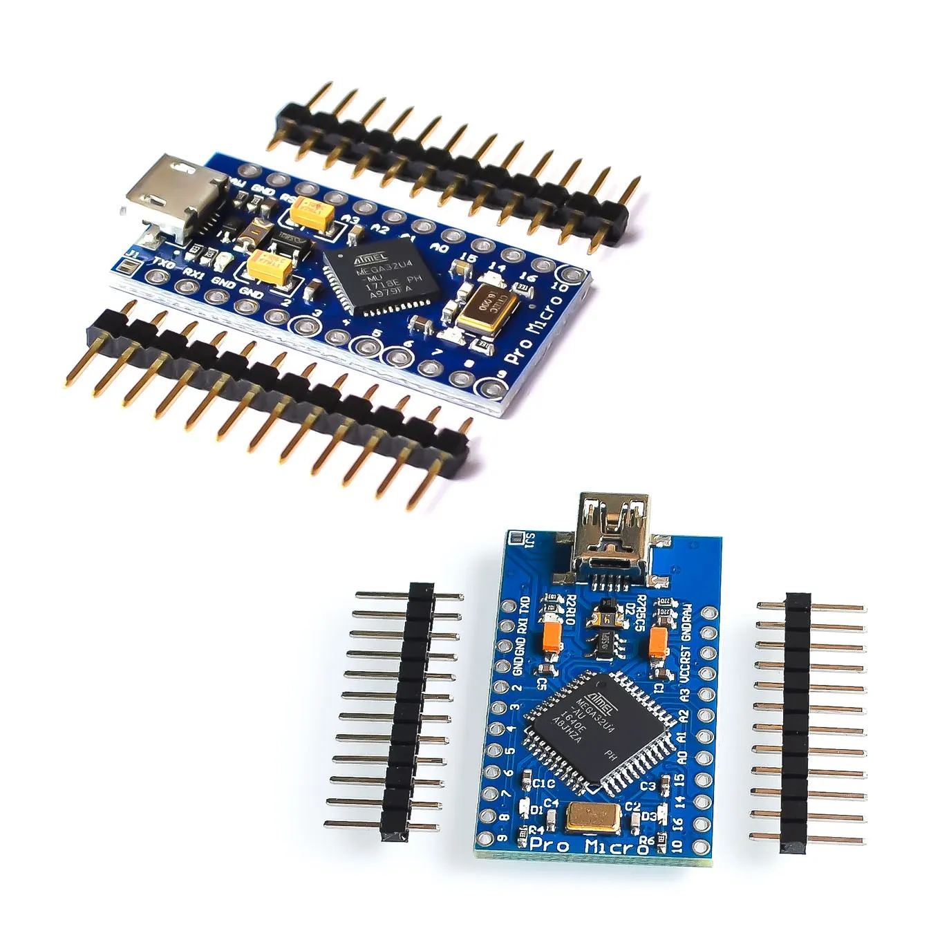 Pro Micro Atmega32u4 5v 16mhz Replace Atmega328 For Arduino Atmega 32u4 ...