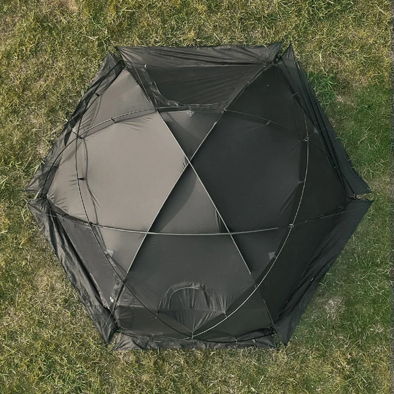 Semi-stand-up-spherical-tent-outdoor-portable-rainproof-thickened ...