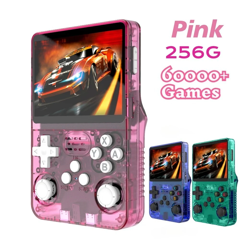 BOYHOM 256G/128G/64G R36S ARKOS 2.0 Retro Handheld Game Console 3.5 ...