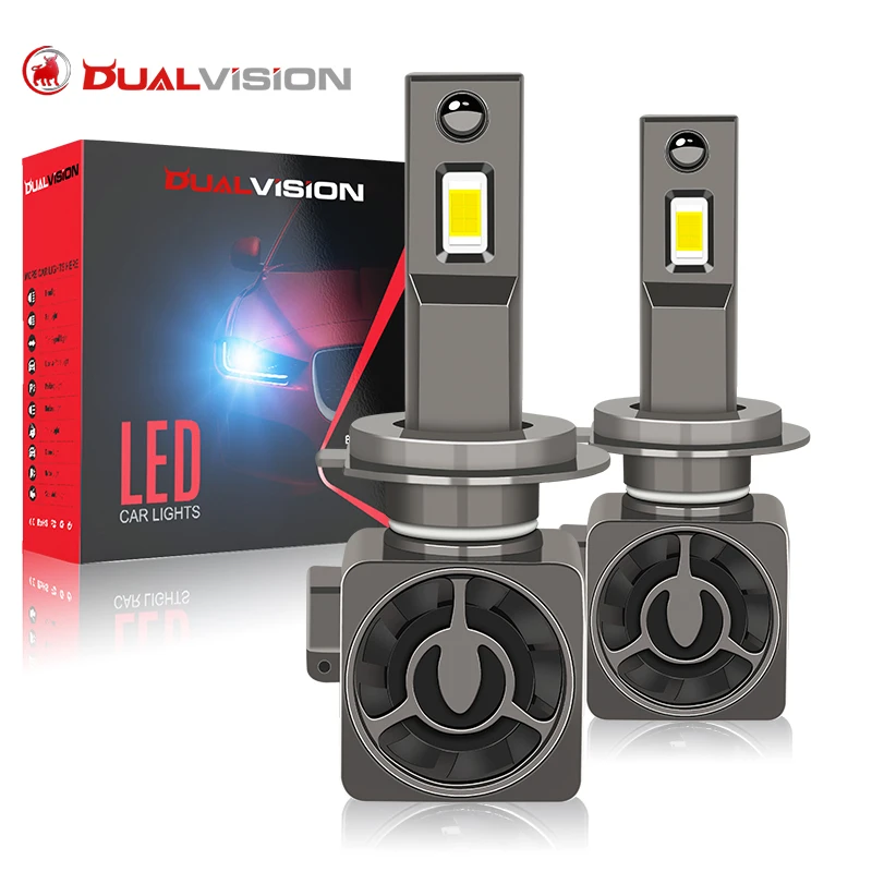 Dualvision-110W-H7-H11-LED-Canbus-Car-Headlights-Bulbs-H4-H1-HB3-9005 ...