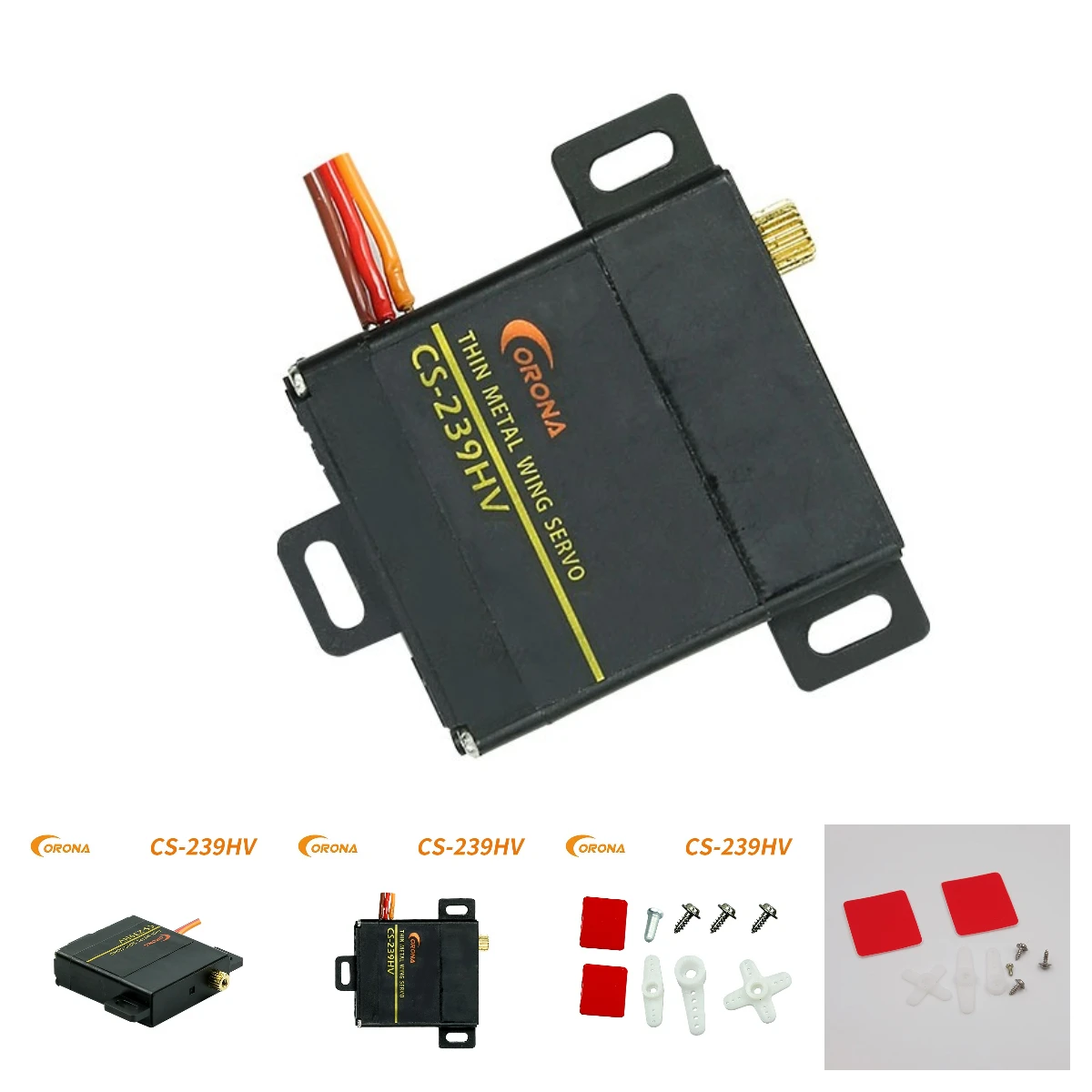 Corona-CS239HV-4-6kg-0-13sec-22g-Digital-Metal-GeaSlim-Wing-Servo-for ...
