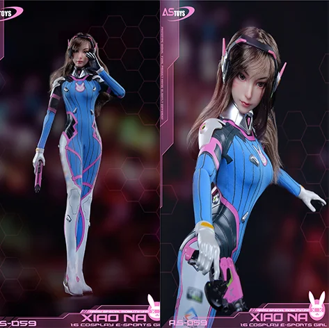 ASTOYS AS059 1/6 Video Game Girl Xiao Na Full Set 12'' Action Figure ...