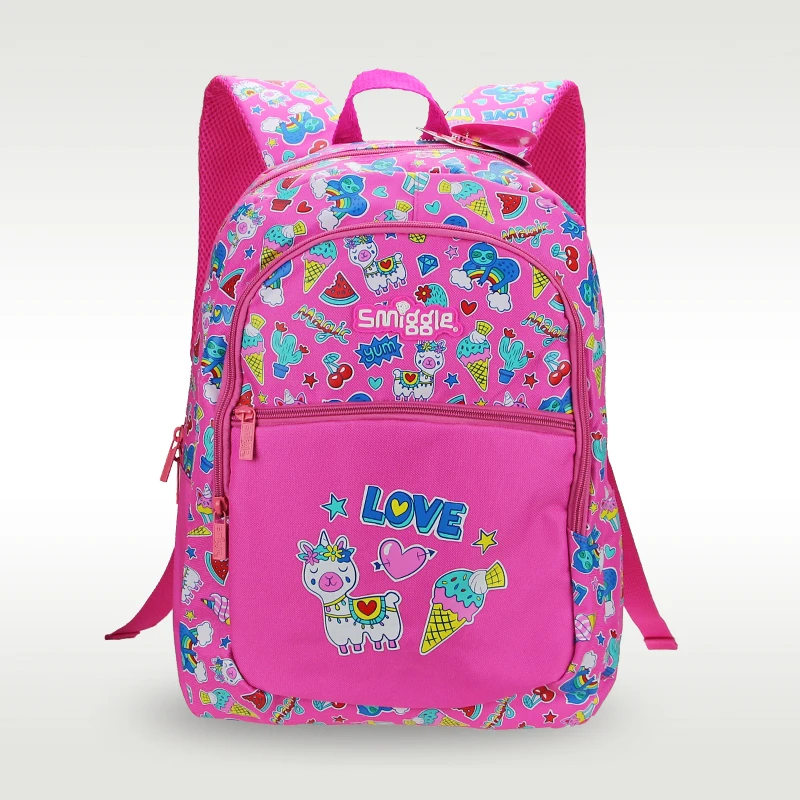 Australia-Smiggle-Original-Children-s-Schoolbag-Girls-Shoulder-Backpack ...