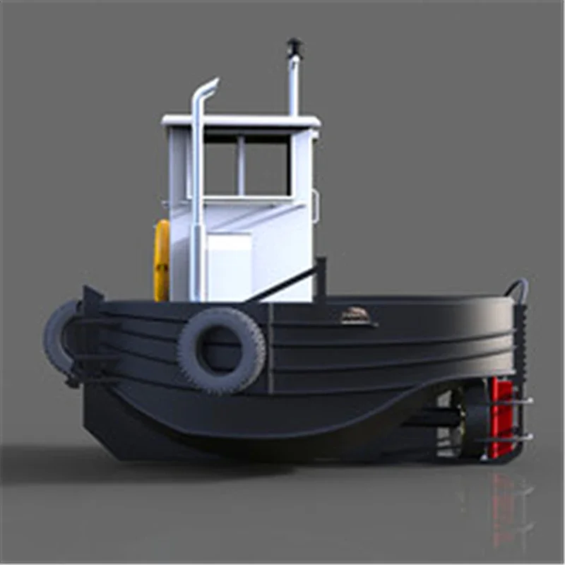 DIY-Tug-Model-Making-Kit-Mini-Tugboat-Q5-Simulation-Remote-Control-Ship ...