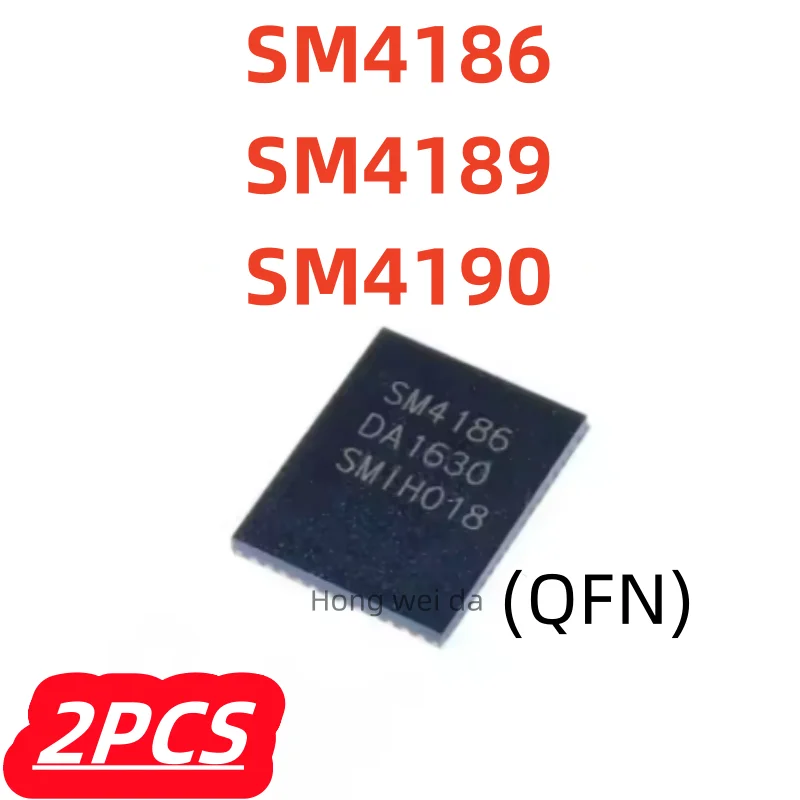 2Pcs/lot 100% New SM4186 SM4I86 SM4189 SM4I89 SM4190 SM4I90 QFN LED IC ...