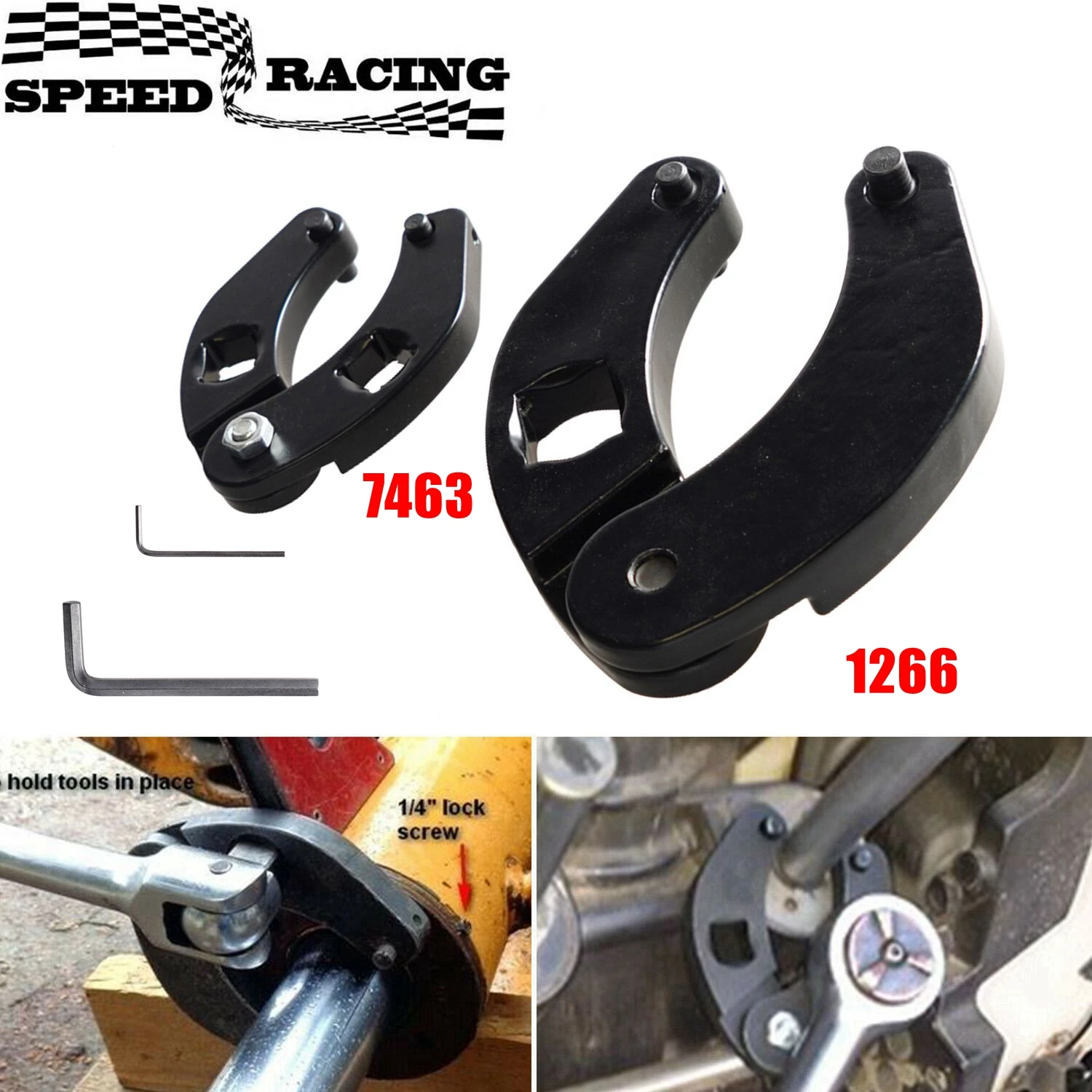 2pcs Hot Sale Adjustable Gland Nut Spanner Wrench Tool Set For ...