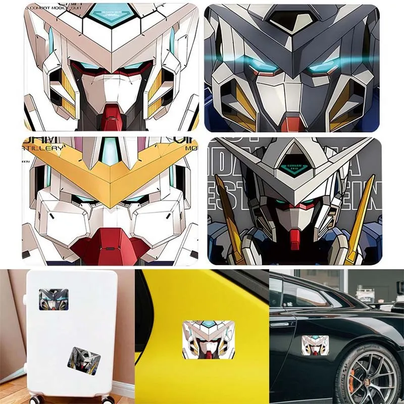 Mobile Suit Gundam Car Stickers Reflective and Waterproof Funny ...