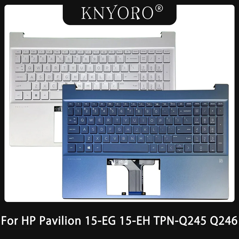 Laptop-US-backlit-Keyboard-Cover-Top-Shell-for-HP-Pavilion-15-EG-15-EH ...