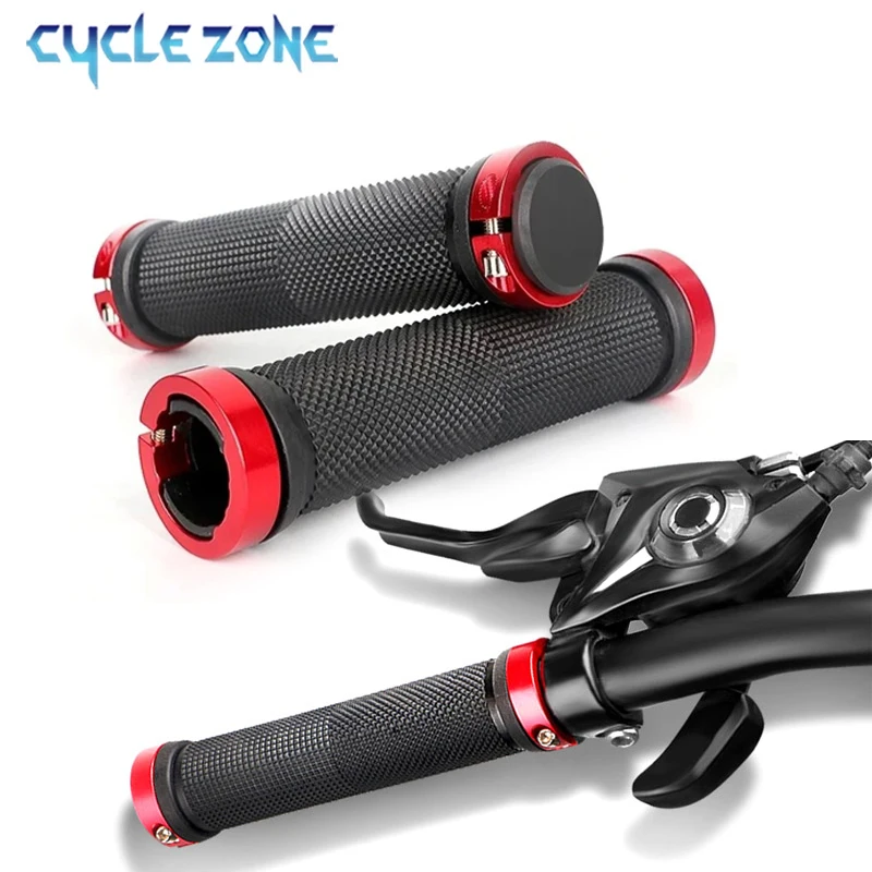Bicycle Handle Bar Grips Road Mountain Bike Rubber Handlebar Grips MTB ...