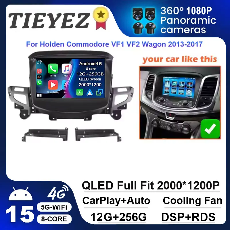 9'' For Holden VF Commodore 2013-2017 Car Stereo Radio Head Unit ...