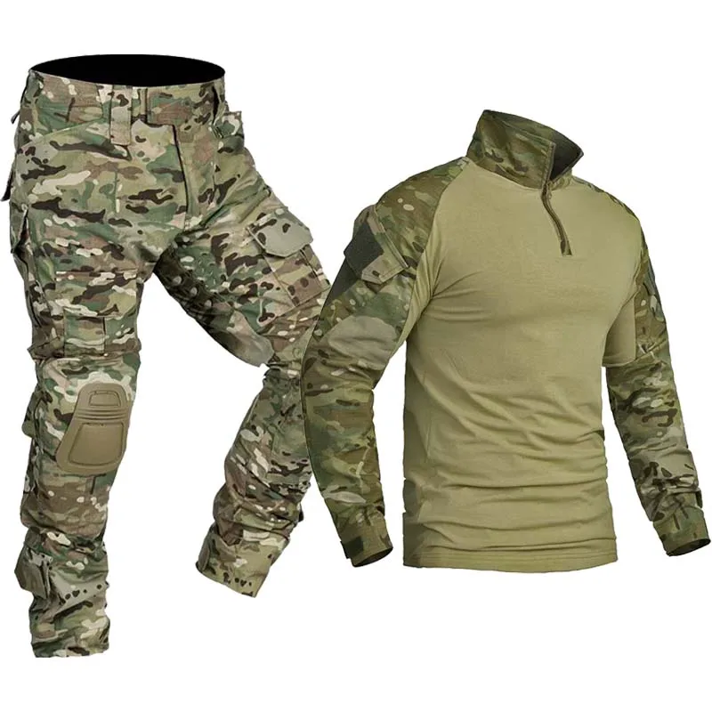 Tactical Suits Outdoor Uniform Hunting Shirts Cargo Pants Trainning ...
