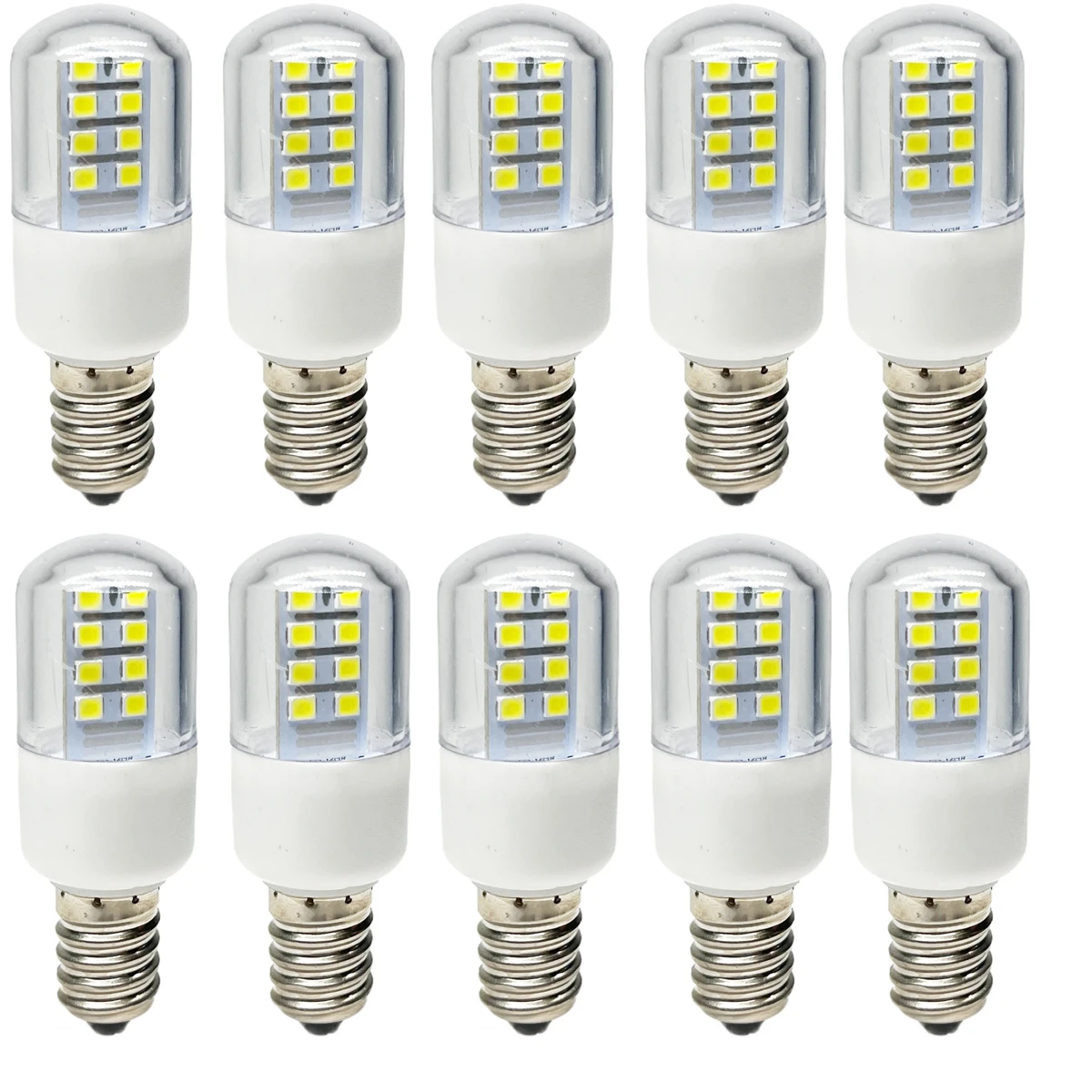 10Pcs-T22-LED-Bulb-E12-E14-2W-AC-220V-Bright-LED-Can-Lamp-Refrigerator ...