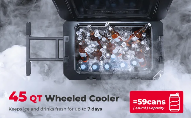 Atv Ice Coolers Rear ATV Monster Box Otter Outdoors