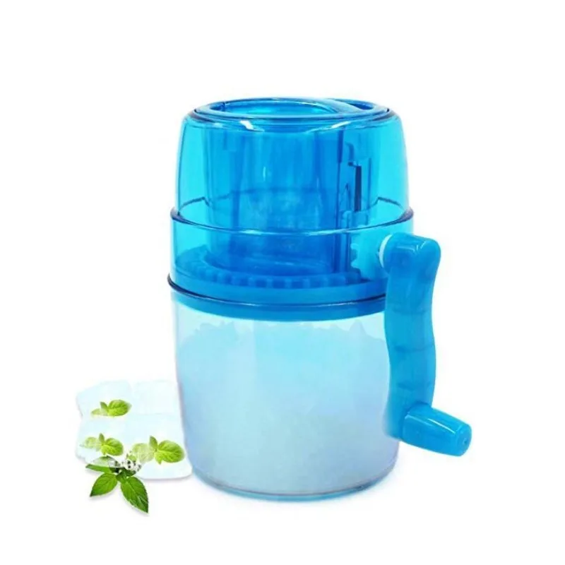 Handle-DIY-Ice-Crusher-Manual-Portable-Ice-slush-Maker-home-Snow-Cone ...