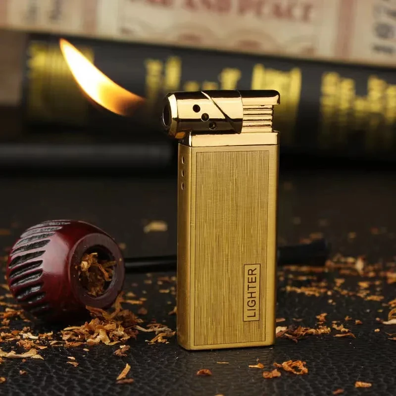 Oblique-Fire-Pipe-for-Men-Pressure-Special-Metal-Open-Flame-Lighter ...
