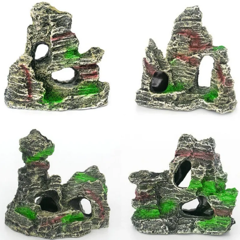 Aquarium-Decoration-Resin-Rocks-Mini-Fake-Decorative-Rocks-Fish-Tank ...