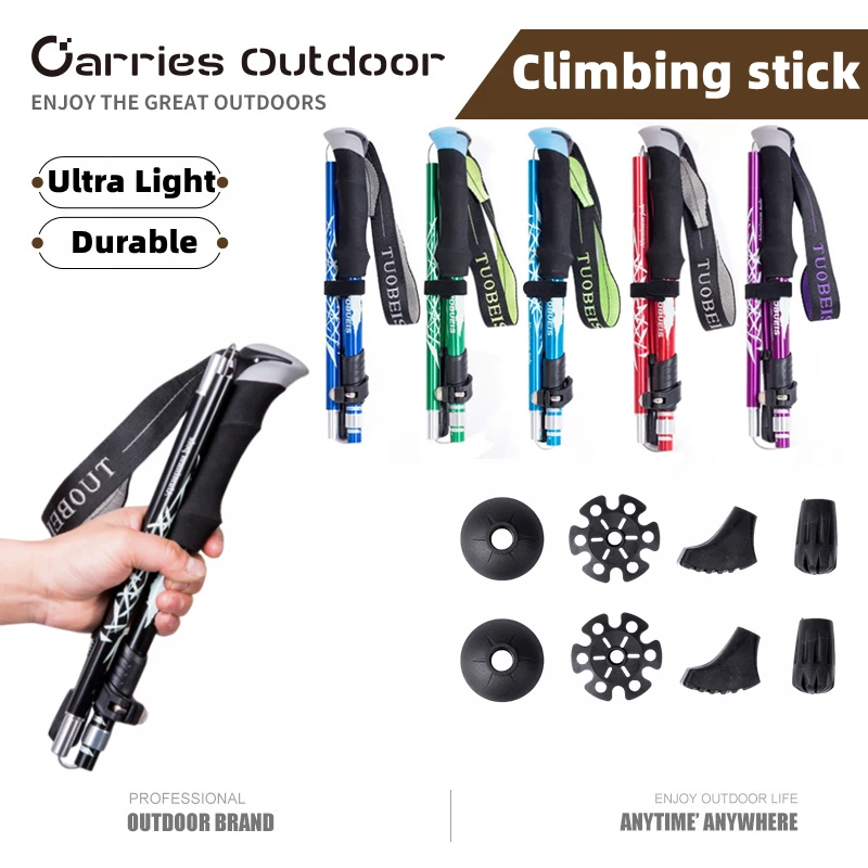 Telescopic Stick Nordic Walking | Nordic Walking Sticks Climbing - 5 ...