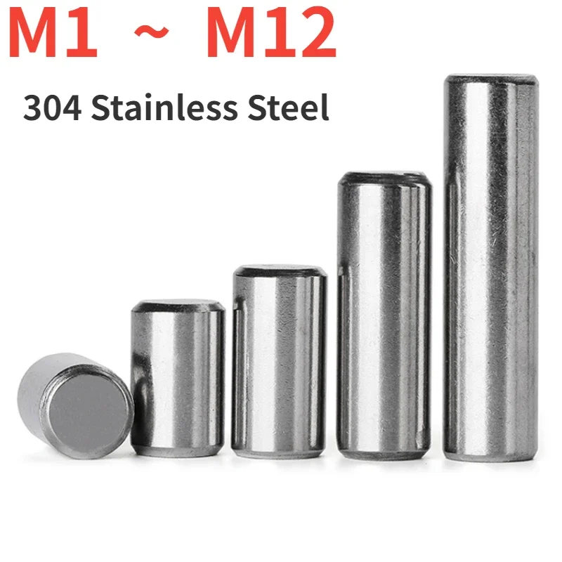 304-Stainless-Steel-Cylindrical-Pin-Locating-Dowel-Fixing-Lock-Pin ...