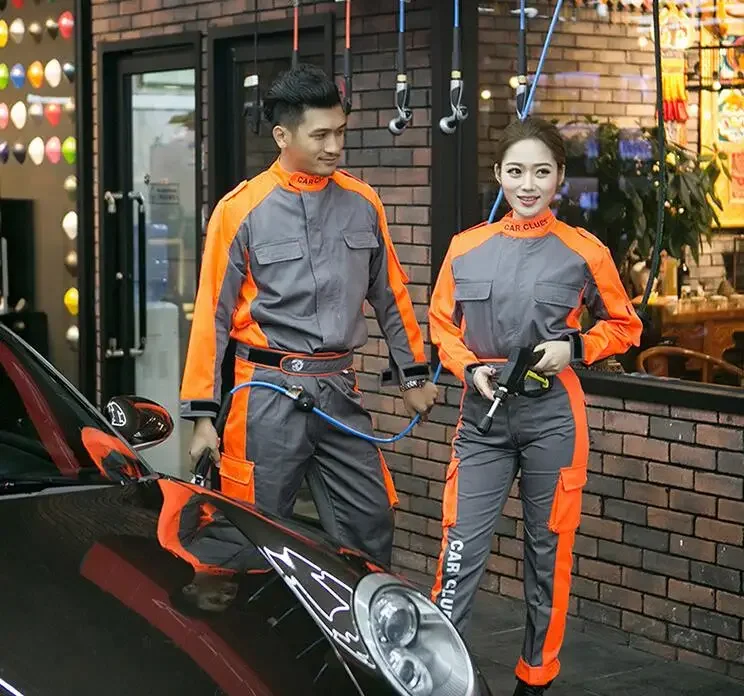 Car-Work-Shop-Auto-Repair-Overalls-4S-Autumen-Men-Washer-Uniform-Suit ...