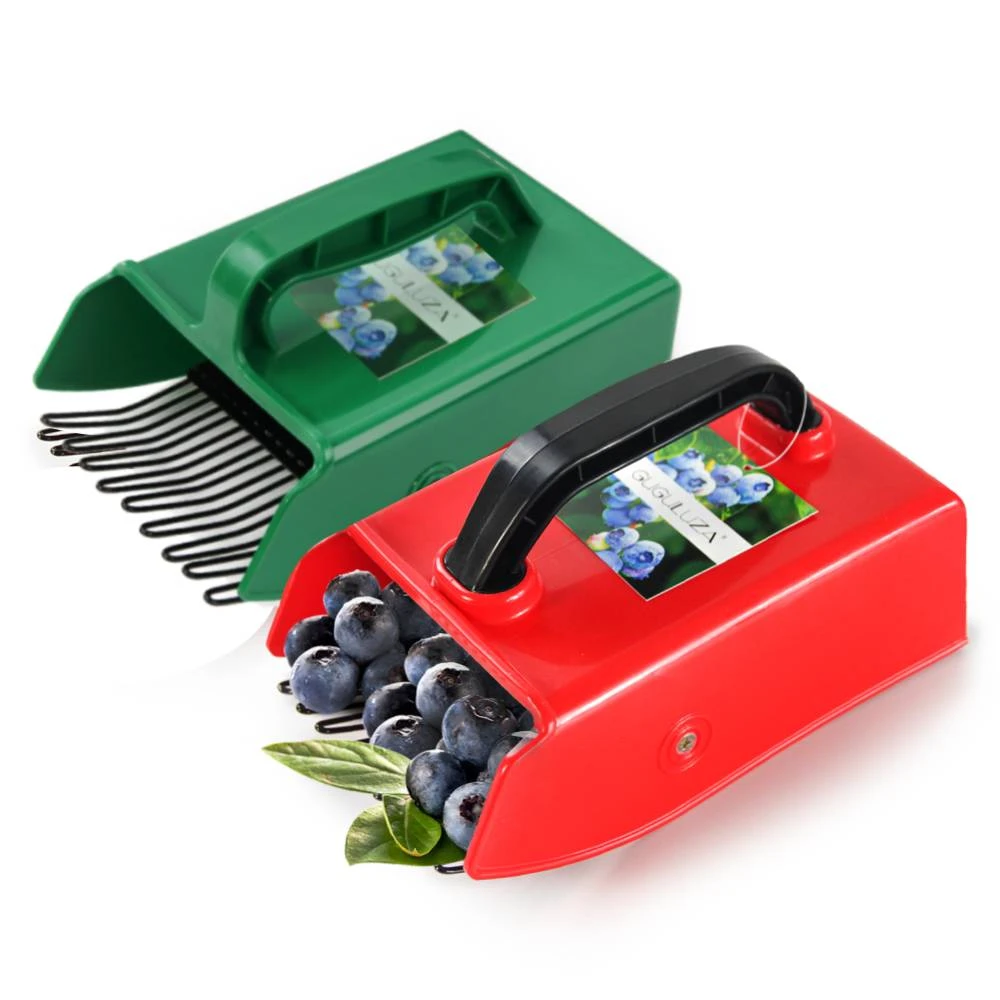 Guguluza Metal Berry Picker With Comb Portable Rake Fruit Collecting ...