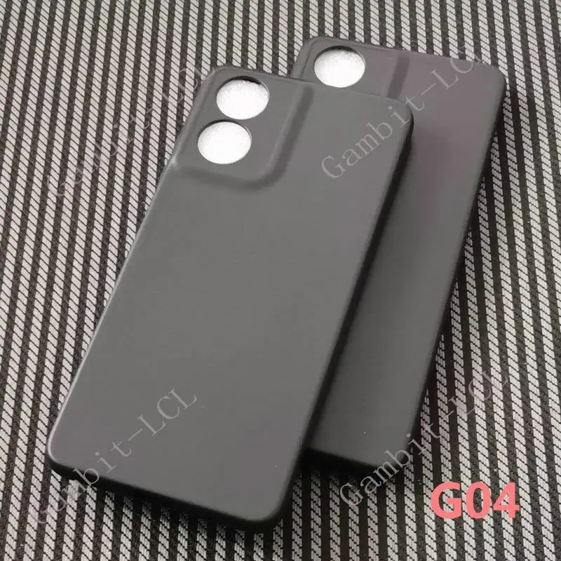 Anti-Falling Case For Motorola Moto G04 2024 6.56" Soft Silicone TPU ...