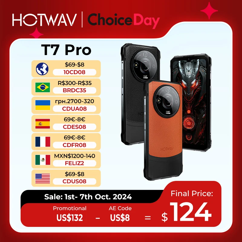 World-Premeire-HOTWAV-T7-Pro-Rugged-Smartphone-6-6-FHD-2K-6280mAh-12-6 ...