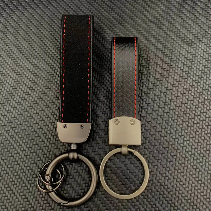 1PC-Car-Styling-Emblem-Logo-Keyring-Leather-Car-Keychain-For-Golf-4-5-6 ...