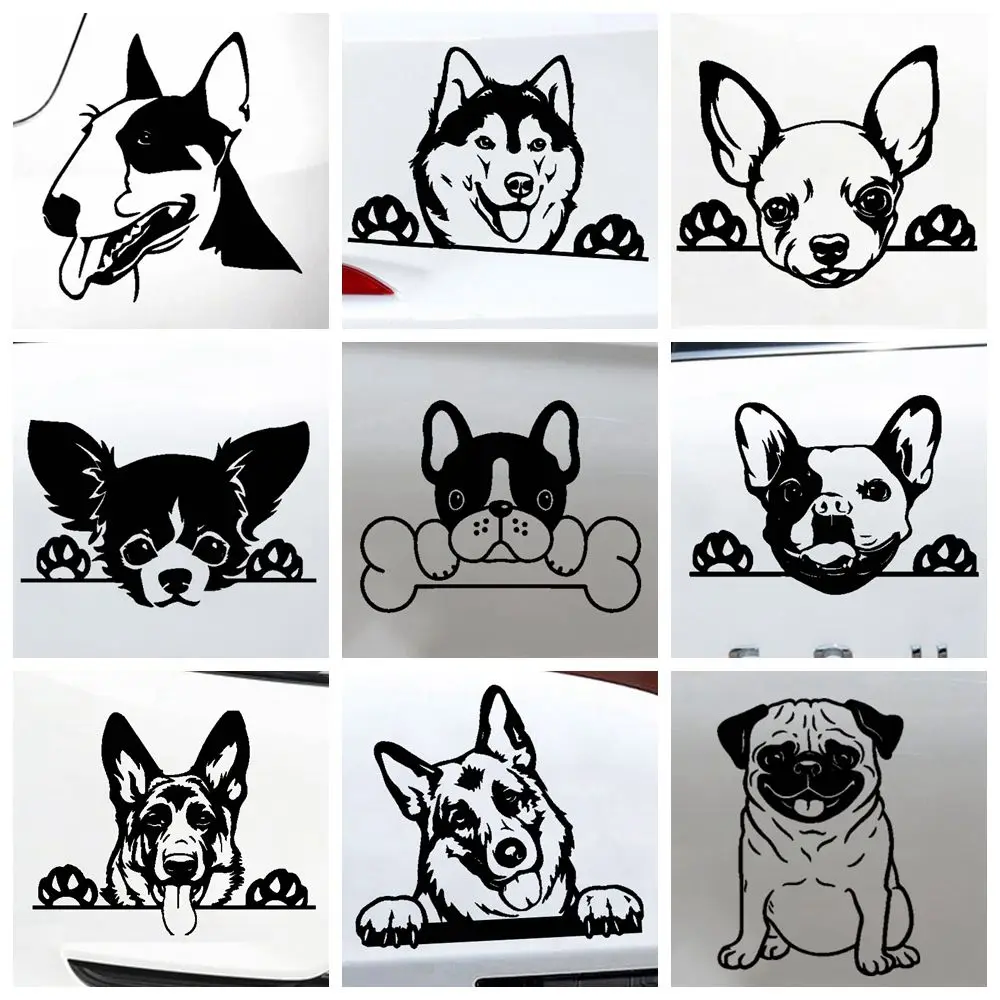 Hot-dog-Car-Accessories-Exterior-Vinyl-Styling-Decal-Sticker-Art-Design ...