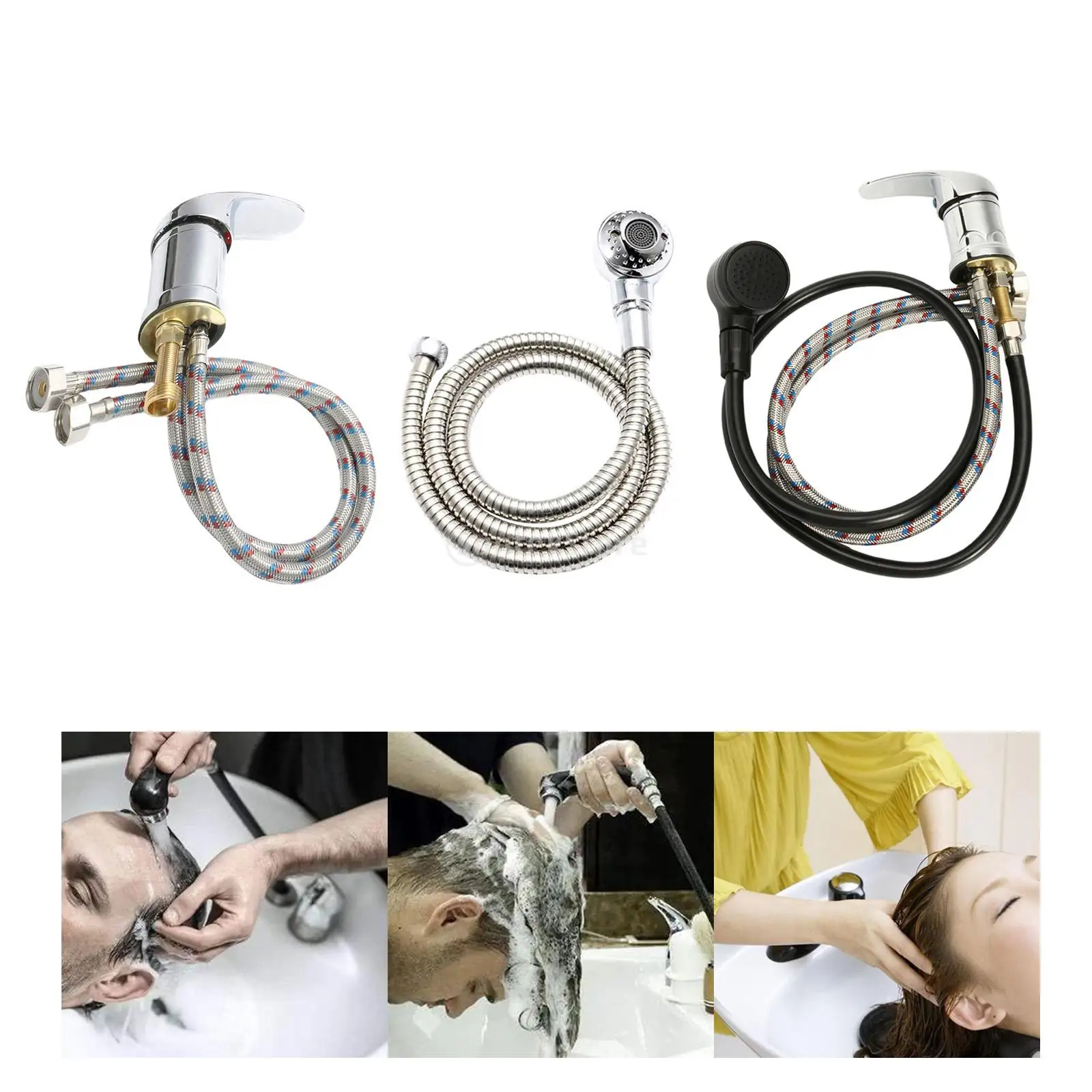 Tap-Shower-Spray-Hose-Bath-Sink-Spray-Attachment-Head-Washing-For ...