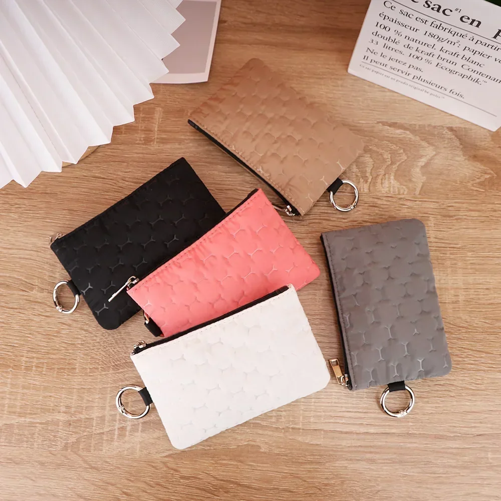 2024 New Waterproof Coin Purse Keychain Small Cute Wallet Card Bag Card ...