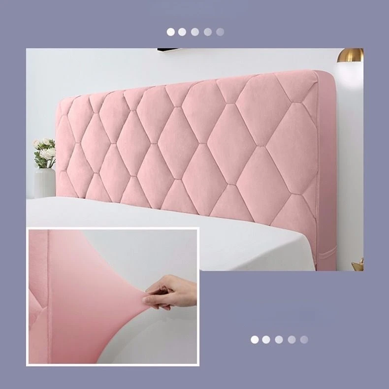 All-inclusive-Super-Soft-Smooth-Quilted-Head-Cover-Thicken-Velvet ...