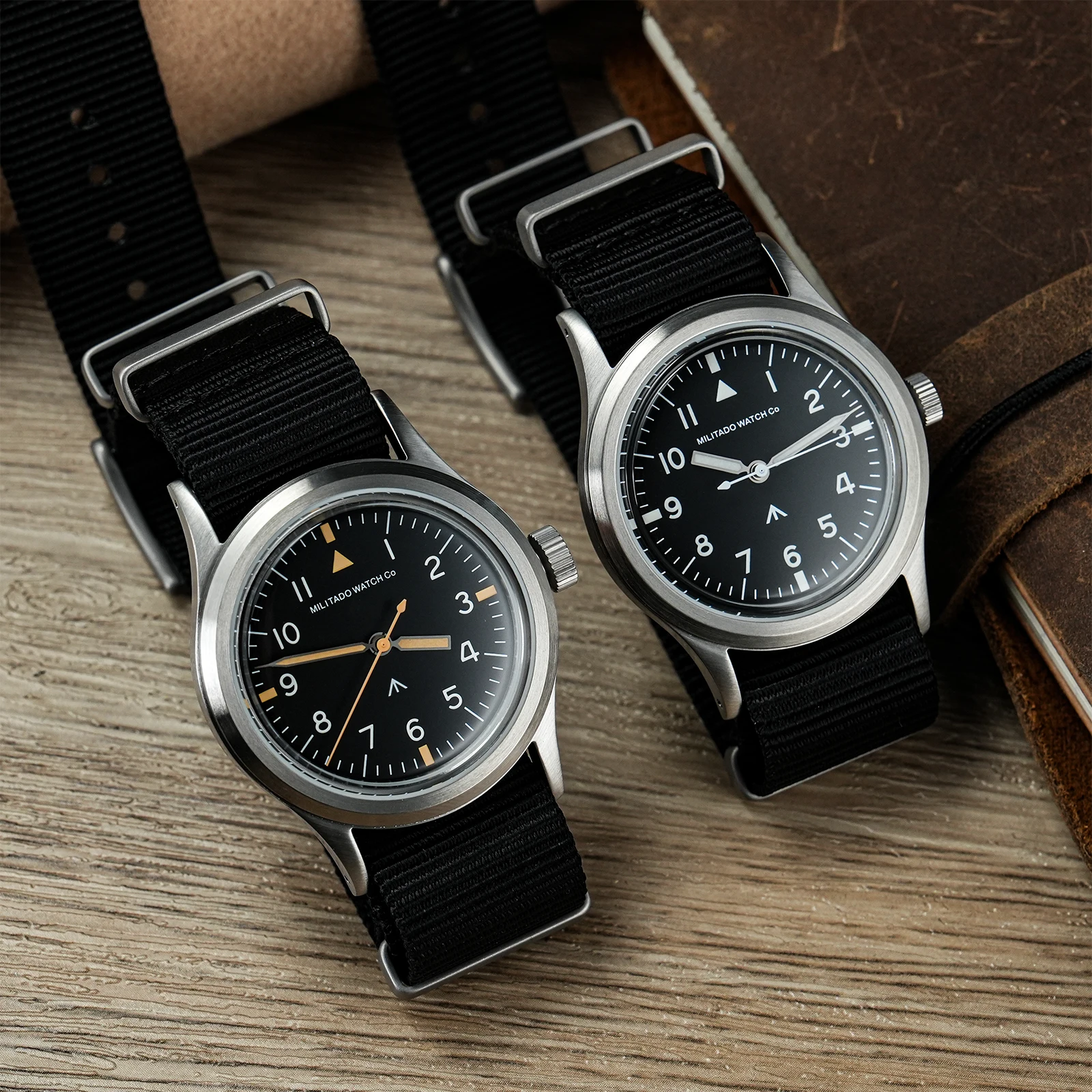 Militado ML13 Watch Super 2035 Quartz Movement Bubble K1 Glass AR ...