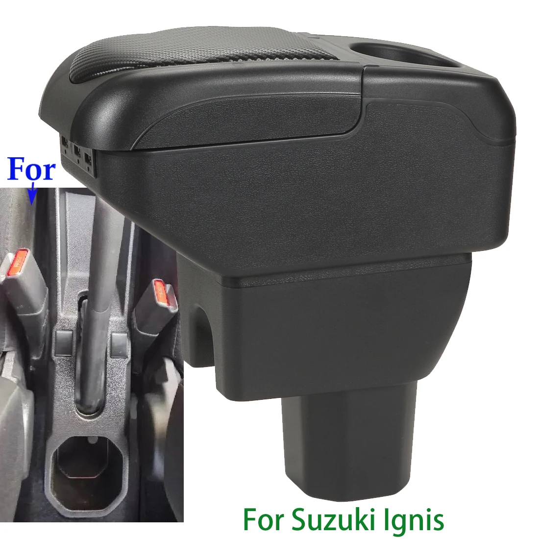 For-SUZUKI-IGNIS-Armrest-Box-For-Suzuki-Ignis-Car-Armrest-Auto-Storage ...