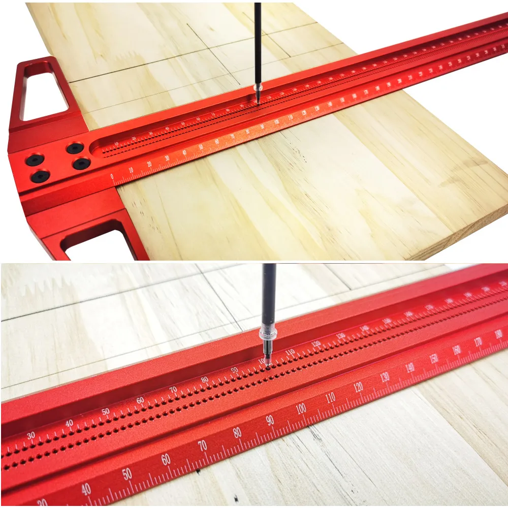 Precision-Marking-T-Rule-Standard-Aluminum-Alloy-T-Square-Woodworking ...