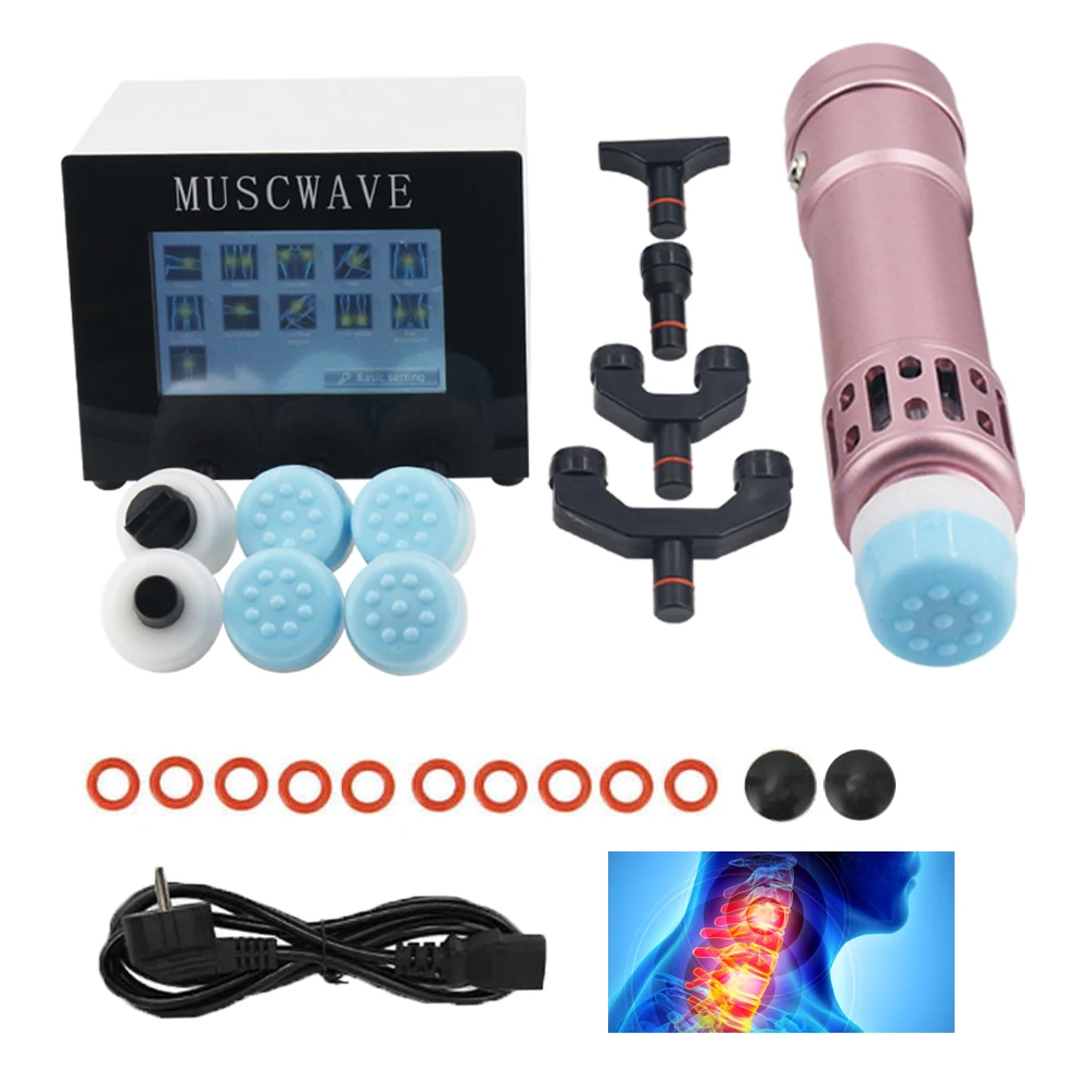 2022 Shockwave Therapy Machine Chiropractic Massage Device Set Tennis ...
