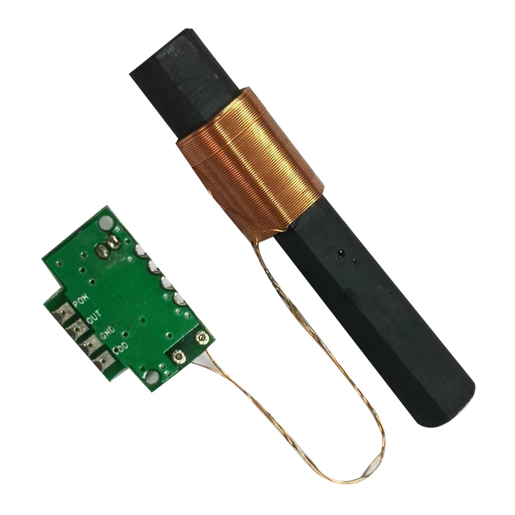 DCF Receiver Module With DCF Antenna Tuned To Time Signal Transmitter ...