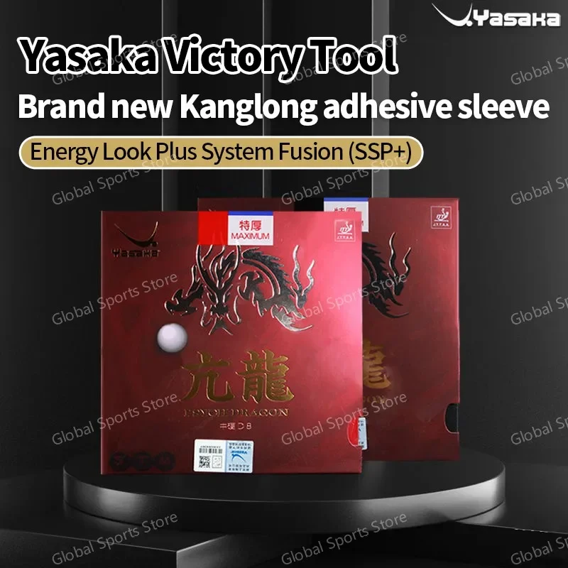 Original Yasaka PSYCH DRAGON Tischtennis-Gummi, klebriges Gummi, Ping ...